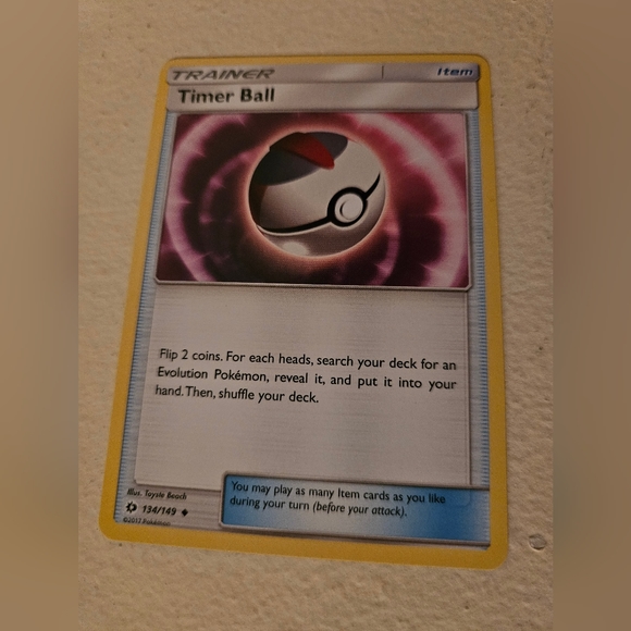 Pokemon | Games | Timer Ball Pokmon Card | Poshmark